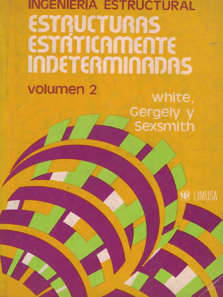 Estructuras Estaticamente Indeterminadas Volumen 2 PDF | PDF