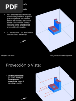 Proyección Dimétrica | PDF | Perspectiva (Gráfica) | Geometría