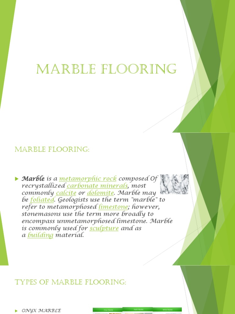 MARBLE | PDF | Marble | Materials