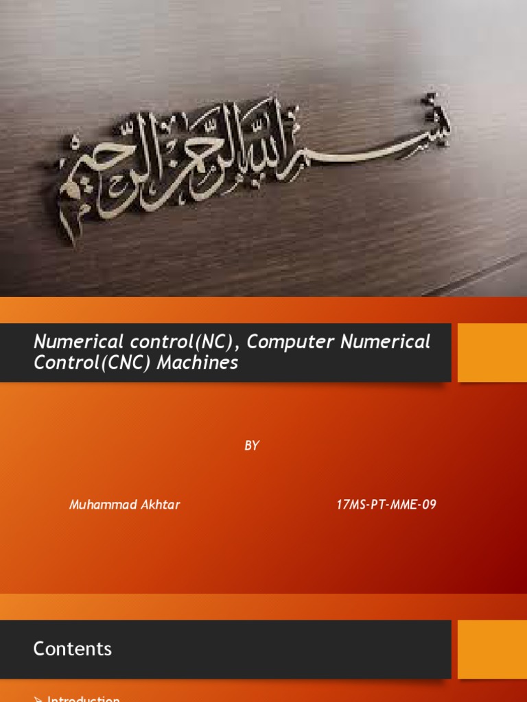 CNC and NC Machine | PDF | Numerical Control | Machine Tool