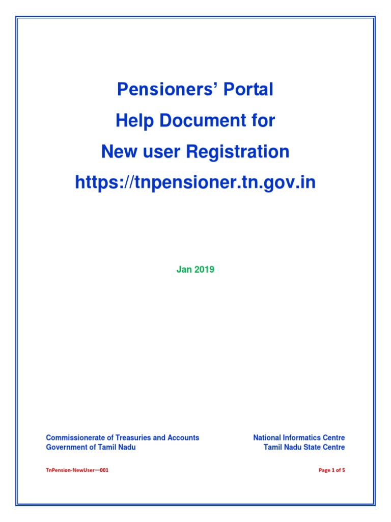 Pensioners Portal Help File | PDF | Password | Databases