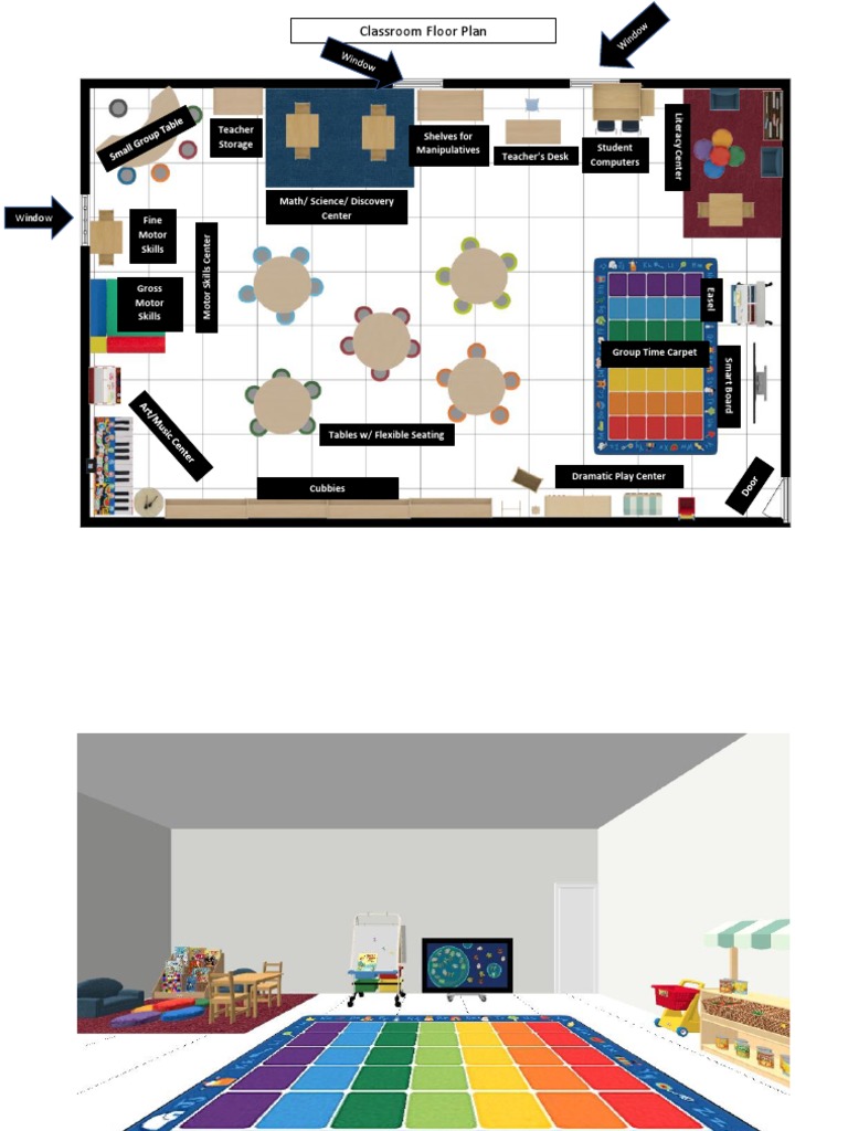 Classroom Floorplan | PDF | Classroom | Behavior Modification