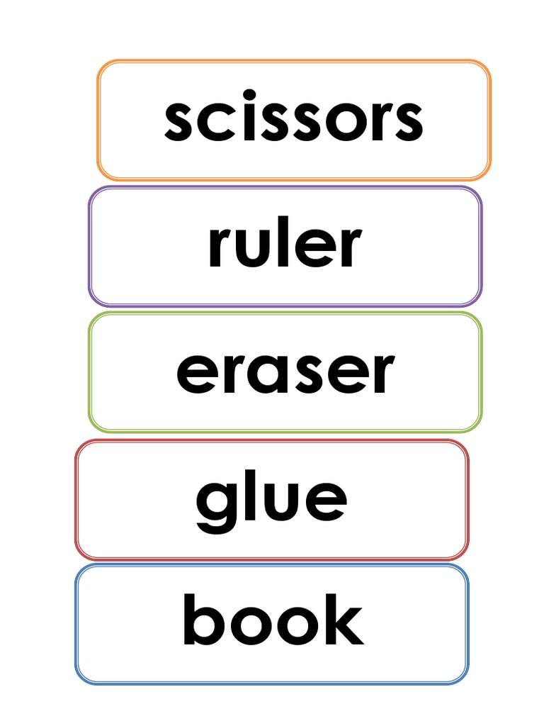 Flash Card Classroom | PDF