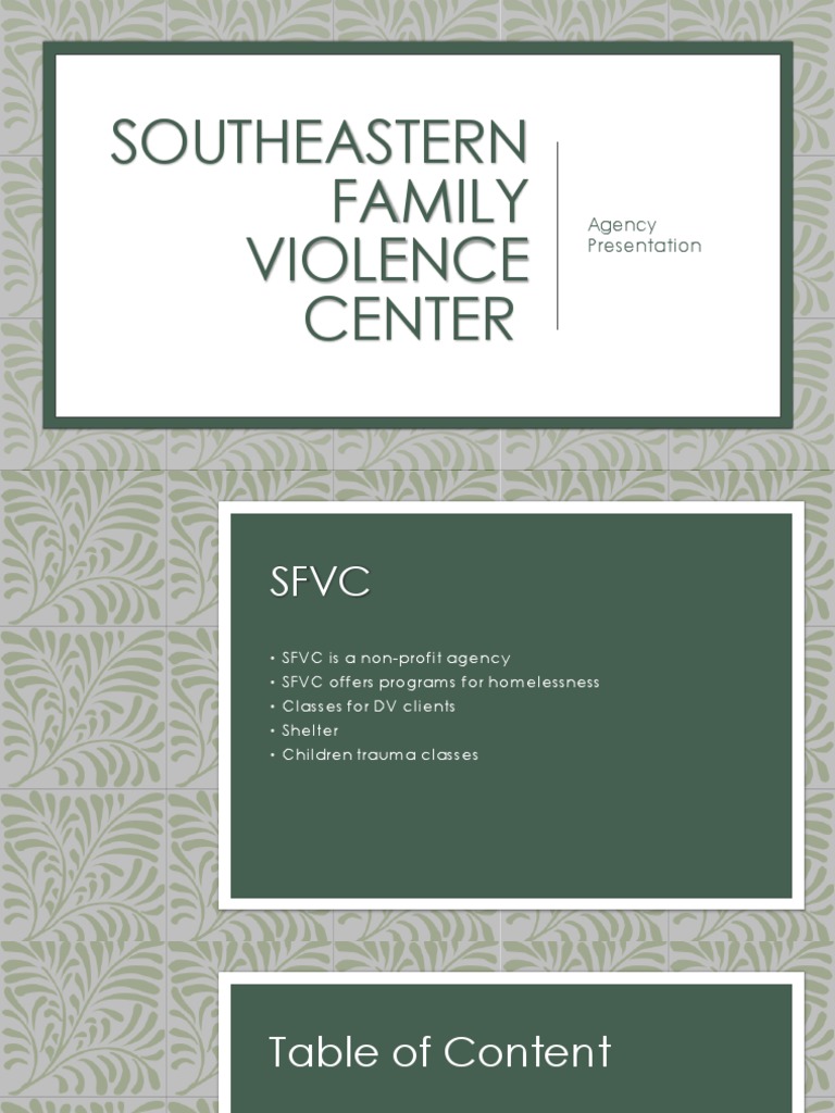 SFVC Presentation | PDF