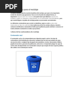 Código de Colores para Reciclaje en México | PDF | Residuos | Reciclaje