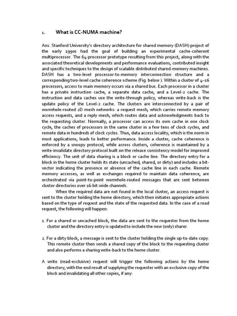 PPC Unit 5 Question Bank and Answers | PDF | Central Processing Unit ...