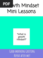 Growth Mindset Test | PDF | Mindset | Psychological Concepts