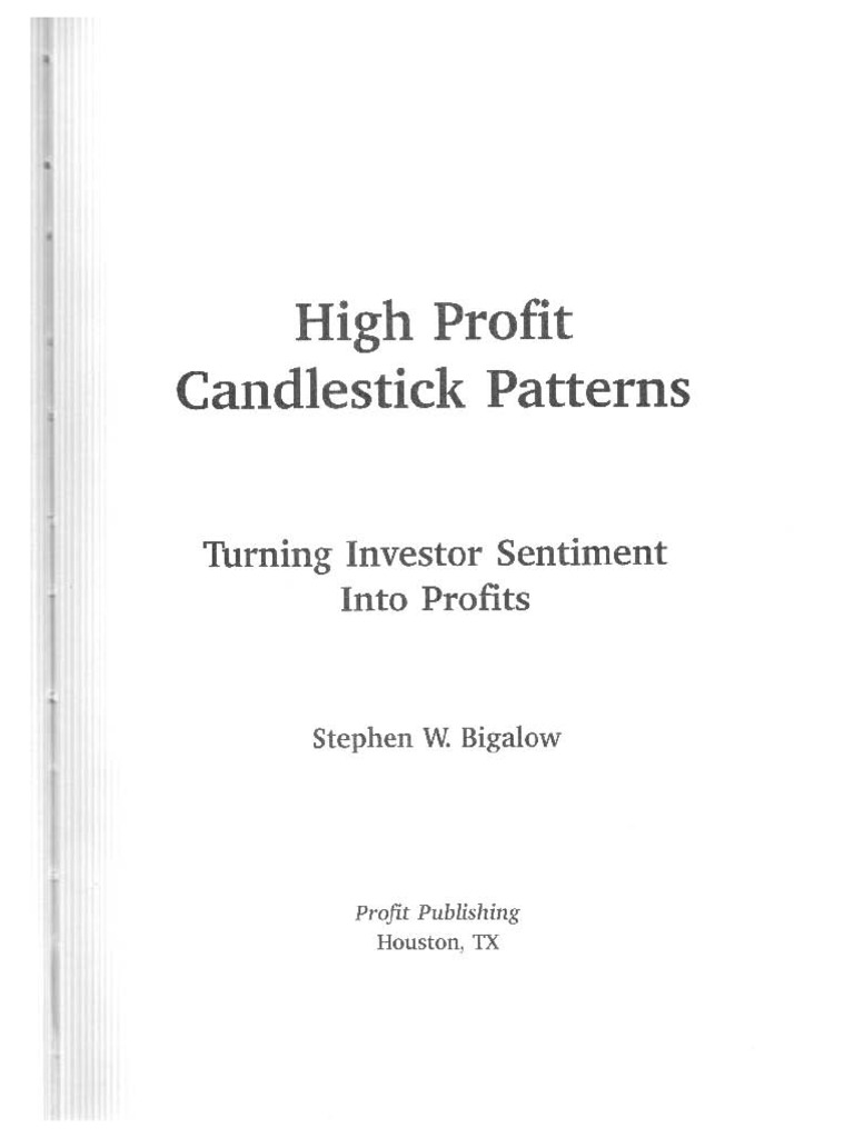 Pub - High Profit Candlestick Patterns PDF | PDF