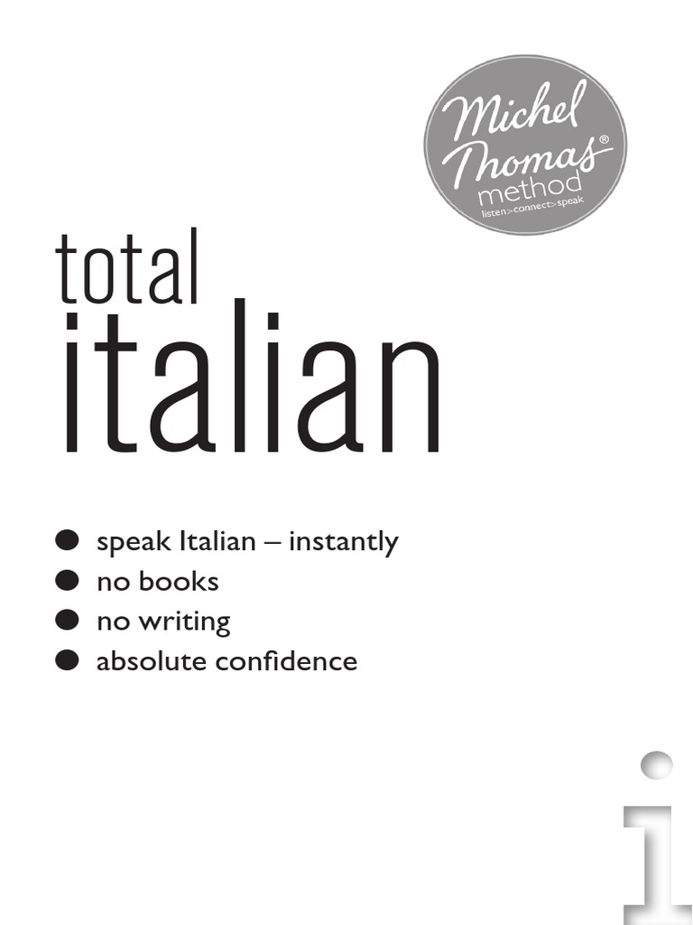 Total Italian | PDF | Grammatical Tense | Copyright