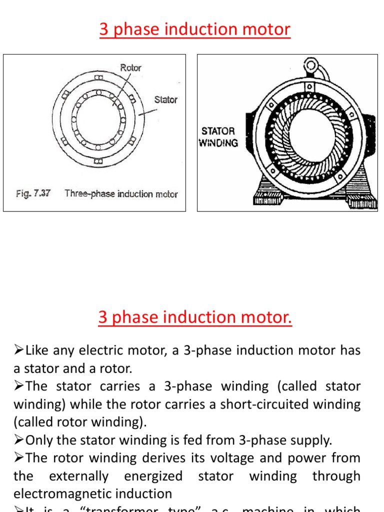 3 Phase Induction Motor | PDF