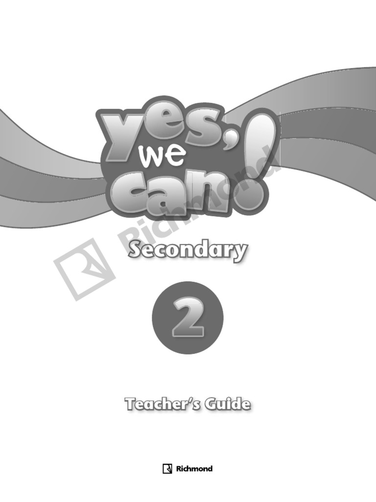 Yes We Can 2 Secondary Teachers Guide Compressed Unlocked | PDF ...