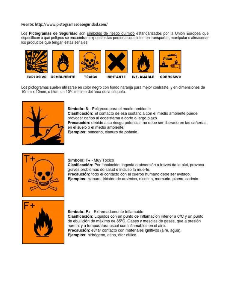 Pictogram As de Seguridad | PDF