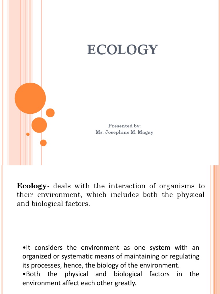 ECOLOGY Let Review | PDF | Ecology | Forests