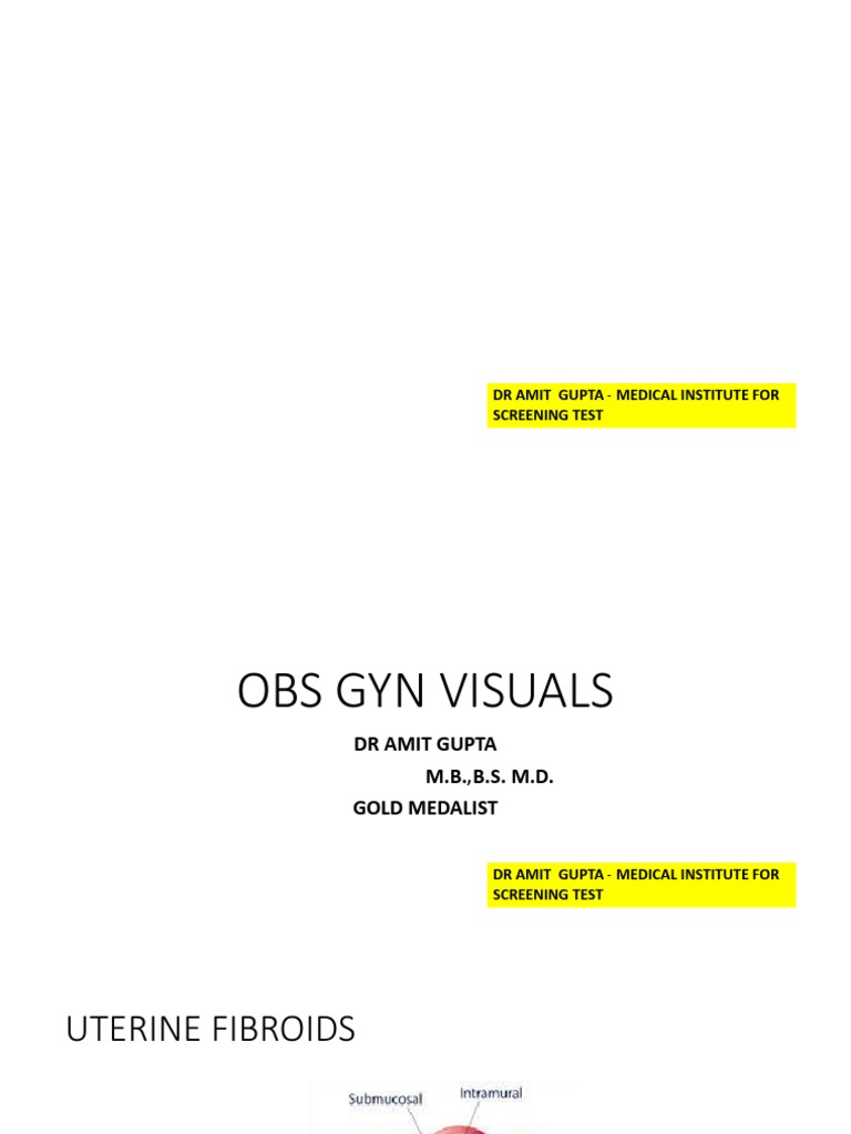 Obs Gynae | PDF | Uterus | Miscarriage