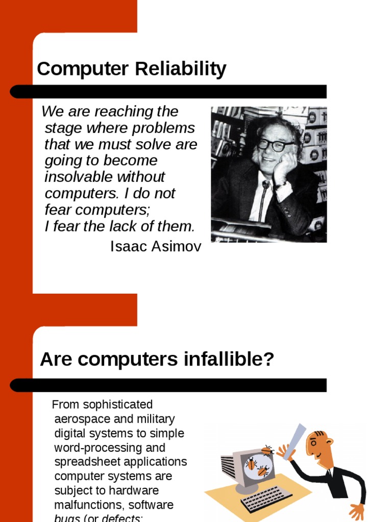 Computer Reliability | PDF | Software Bug | Reliability Engineering