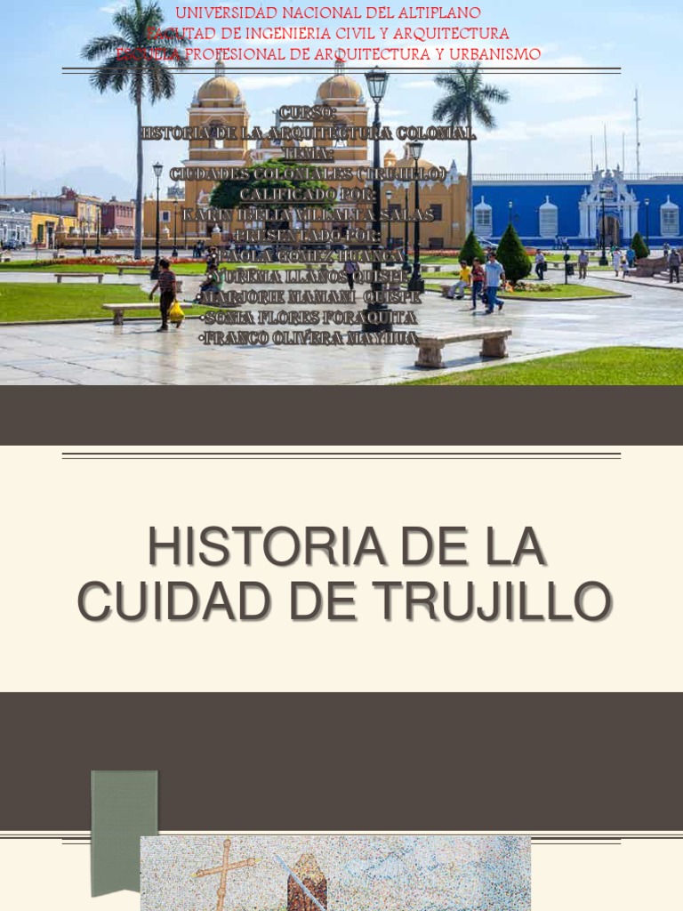 Historia y Arquitectura de Trujillo Colonial | PDF | Columna | Barroco