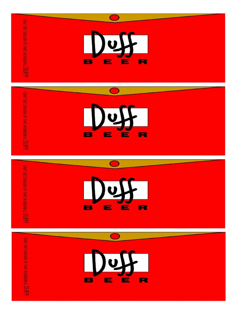 Plantilla Duff | PDF