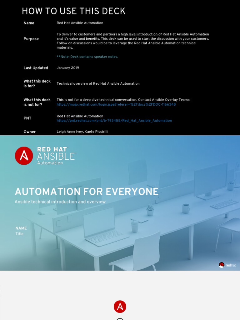 How To Use This Deck: Note: Deck Contains Speaker Notes | PDF | Cloud ...