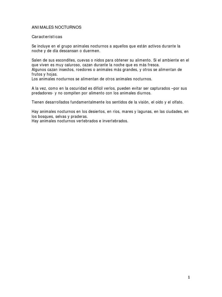Animales Nocturnos y sus Estrategias | PDF | Polilla | Lepidópteros