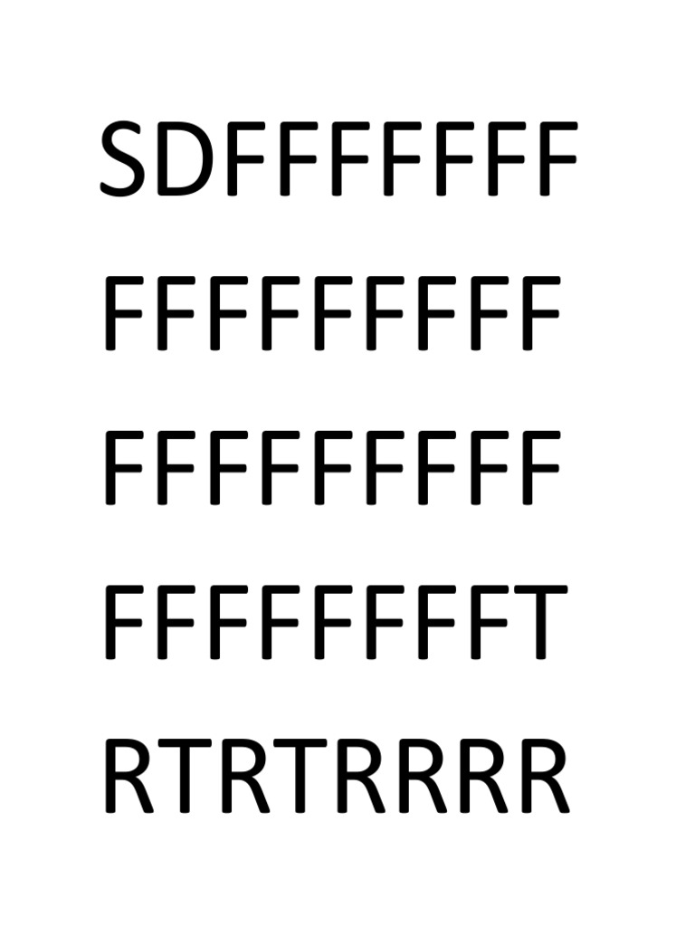 SDFFFFFFF FFFFFFFFF FFFFFFFFF FFFFFFFFT RTRTRRRR | PDF