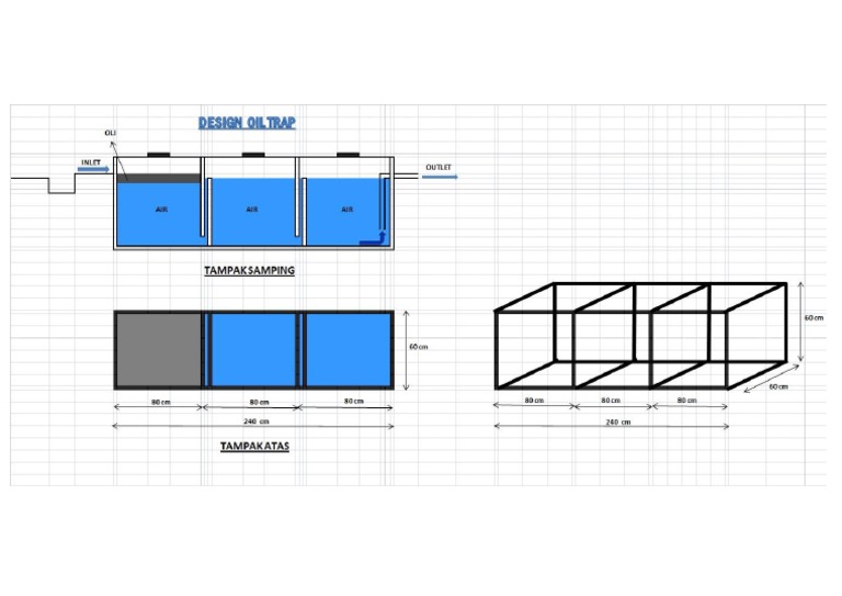 Desain Oil Trap | PDF