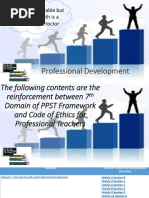 Domain 7. Personal Growth and Professional Development | PDF | Teachers ...
