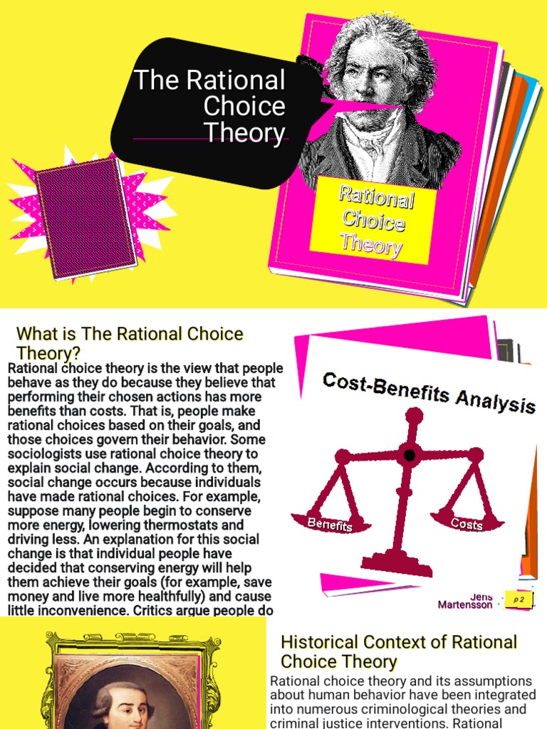 The Rational Choice Theory | PDF | Rationality | Choice