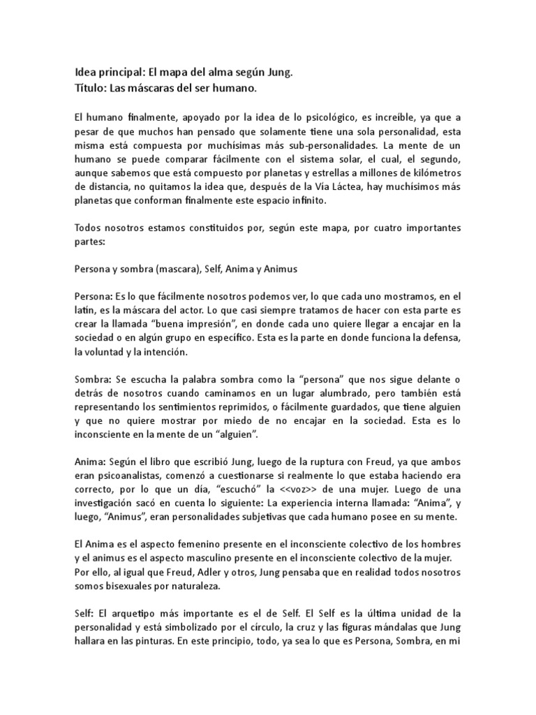 El Mapa Del Alma | PDF | Carl Jung | Conceptos psicologicos