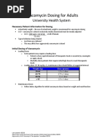 DVT And/or PE Treatment Dosage For Tinzaparin (Innohep®) | PDF | Dose ...