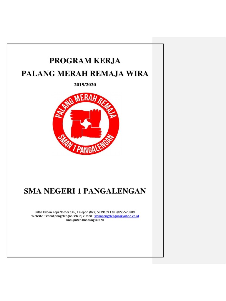 Proker PMR Wira 18-19 | PDF