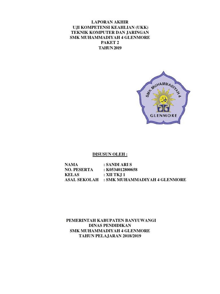 Laporan UKK TKJ Mikrotik | PDF
