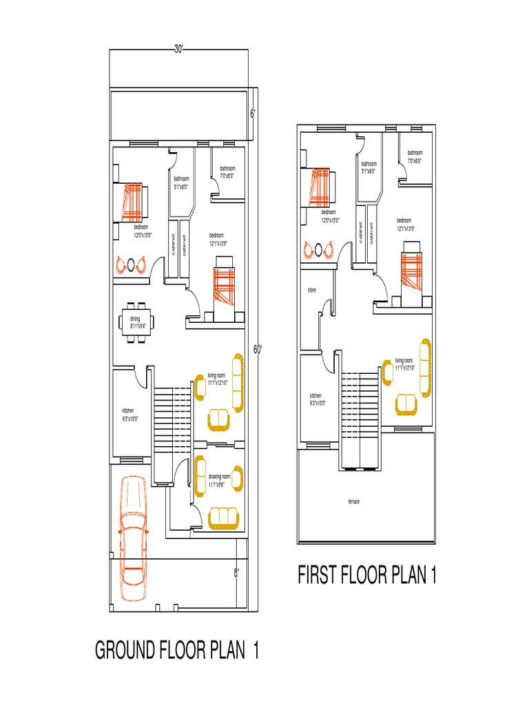 First Floor Plan 1 | PDF | Room | Home