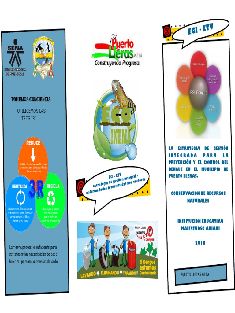 Folleto Egi-Inema | PDF | La contaminación del agua | Residuos