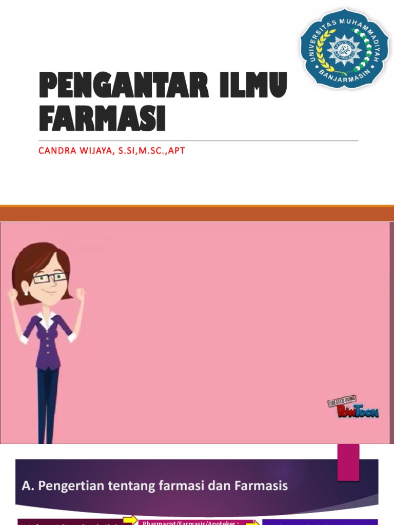 Pengantar Ilmu Farmasi-1 | PDF