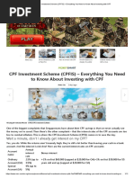 Guide To View and Save CPF Statements | PDF