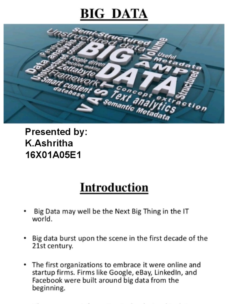 Presented By: K.Ashritha 16X01A05E1 | PDF