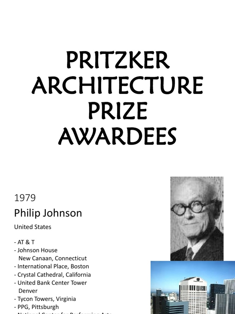 Pritzker Architecture Prize Winners List | PDF | Architect