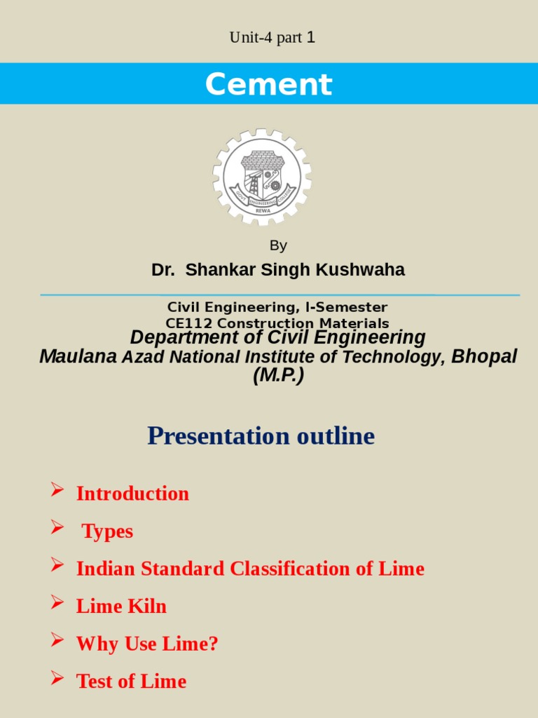 Cement | Download Free PDF | Lime (Material) | Cement