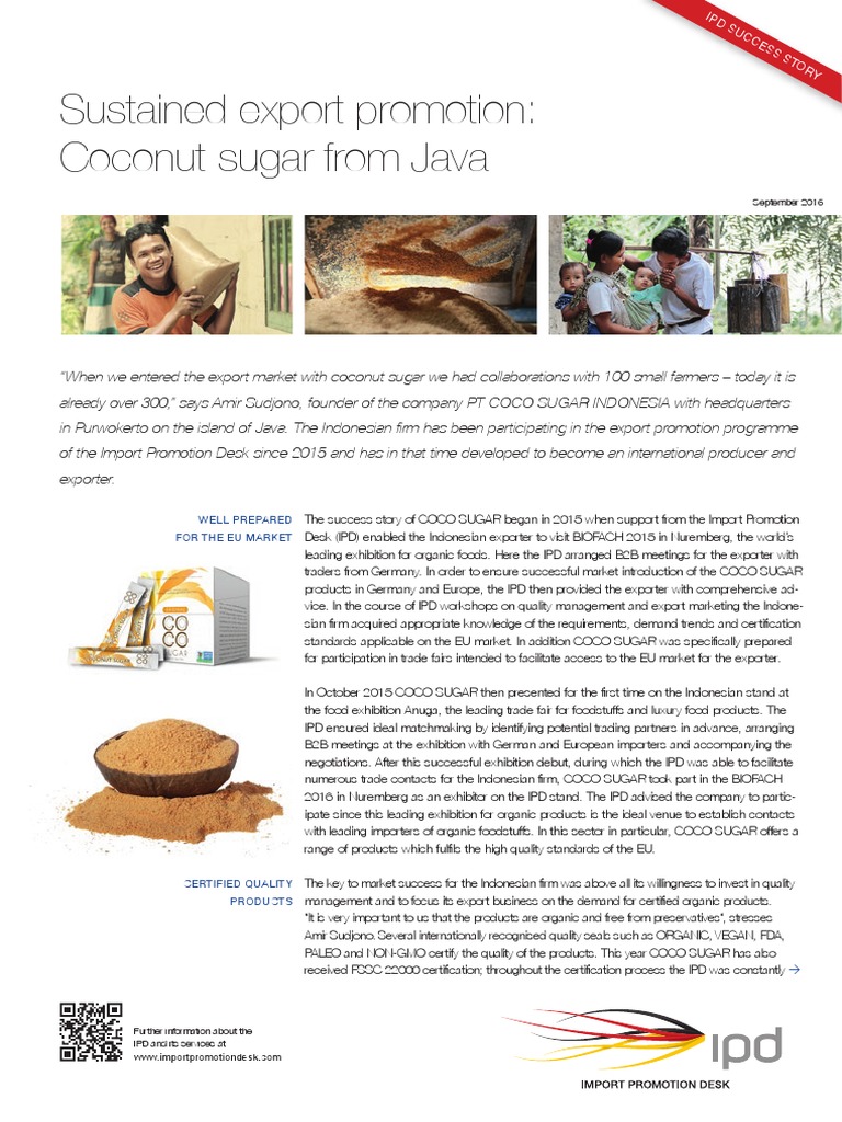 1609 SuS Coconutsugar CocoSugar ID Web | PDF | Coconut | Organic Foods