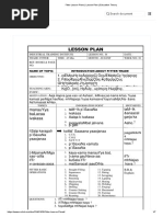 ITI Lesson Plan Template | PDF