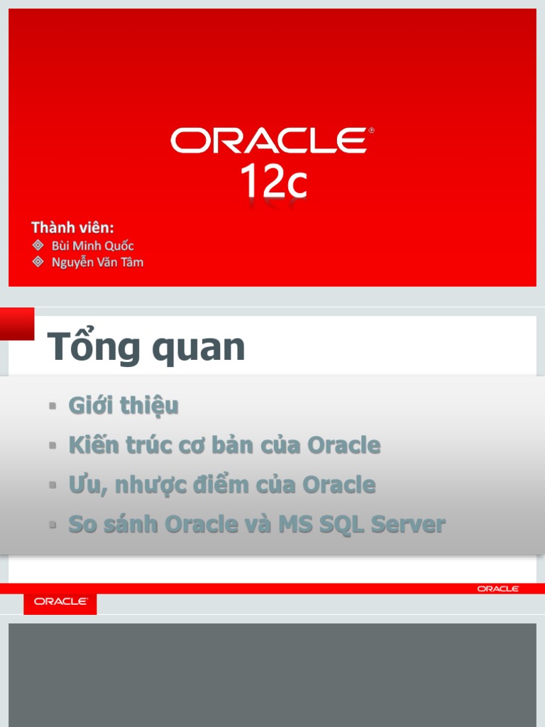 Oracle 12c | PDF