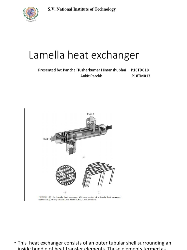 Lamella Heat Exchanger Guide | PDF | Heat Exchanger | Heat