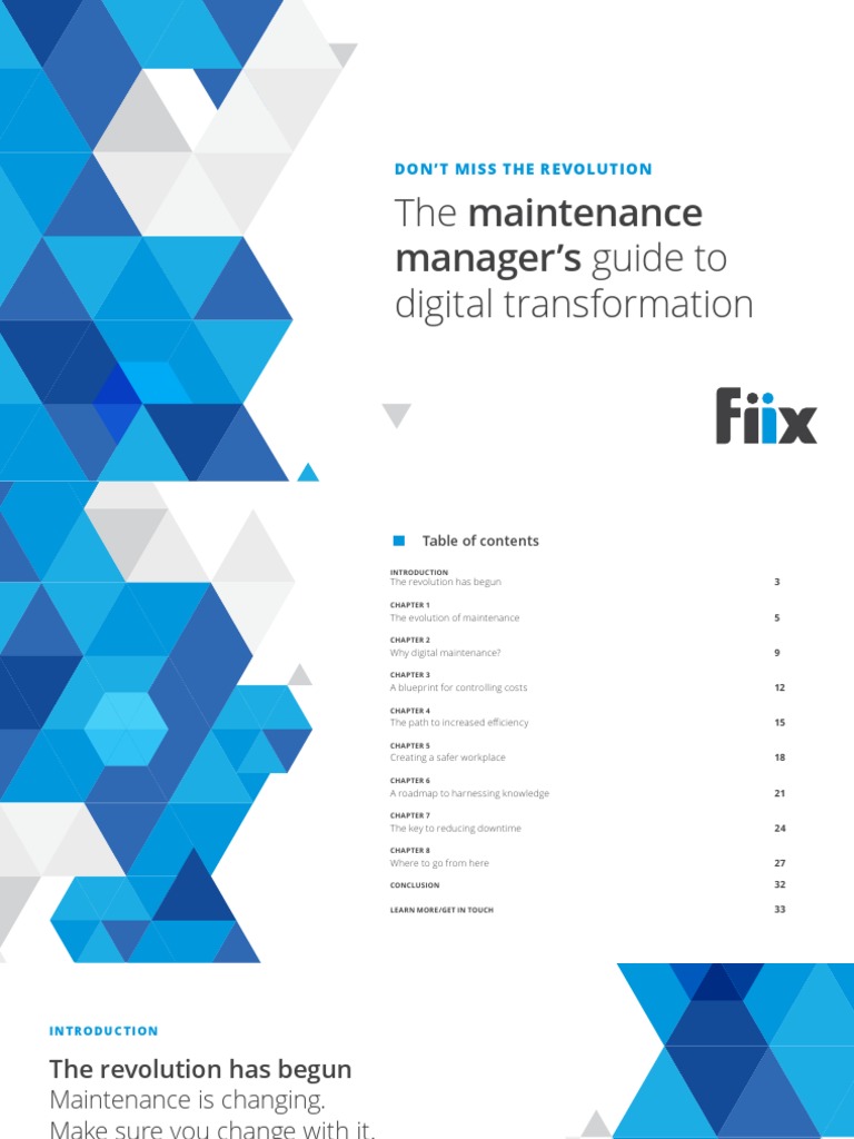 Digital Transformation in Maintenance Management | PDF | Occupational ...
