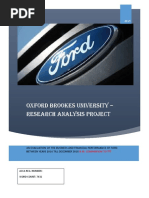 (SAMPLE THESIS) Research and Analysis Project (Obu) | PDF | Glaxo Smith ...