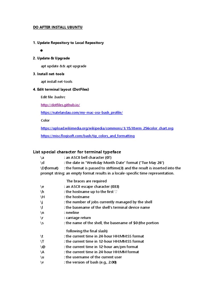 Do After Install Ubuntu | PDF | Computer Architecture | Operating System Technology