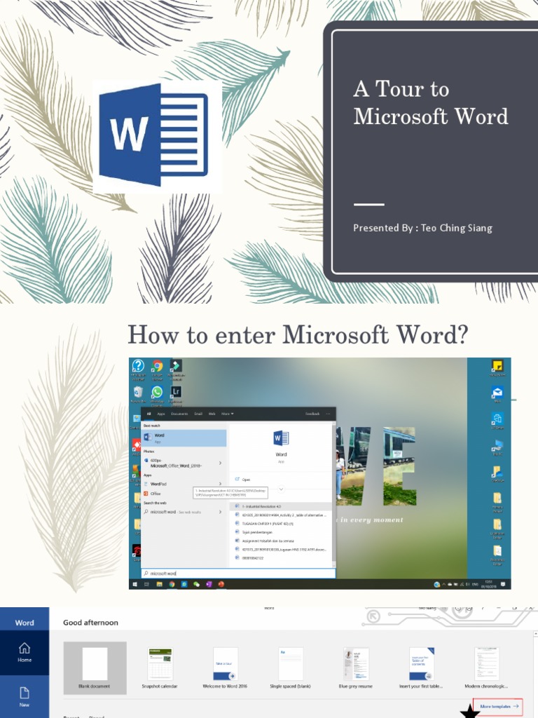 Introduction of Microsoft Word | PDF | Microsoft Word | Hyperlink