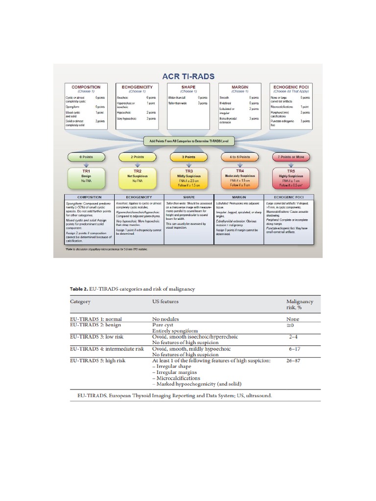 Tirads | PDF | Cáncer | Senectud