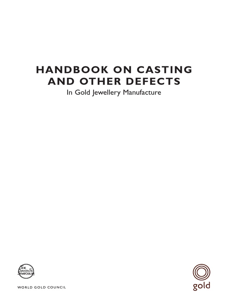 Handbook of Casting Defects | PDF | Casting (Metalworking) | Porosity