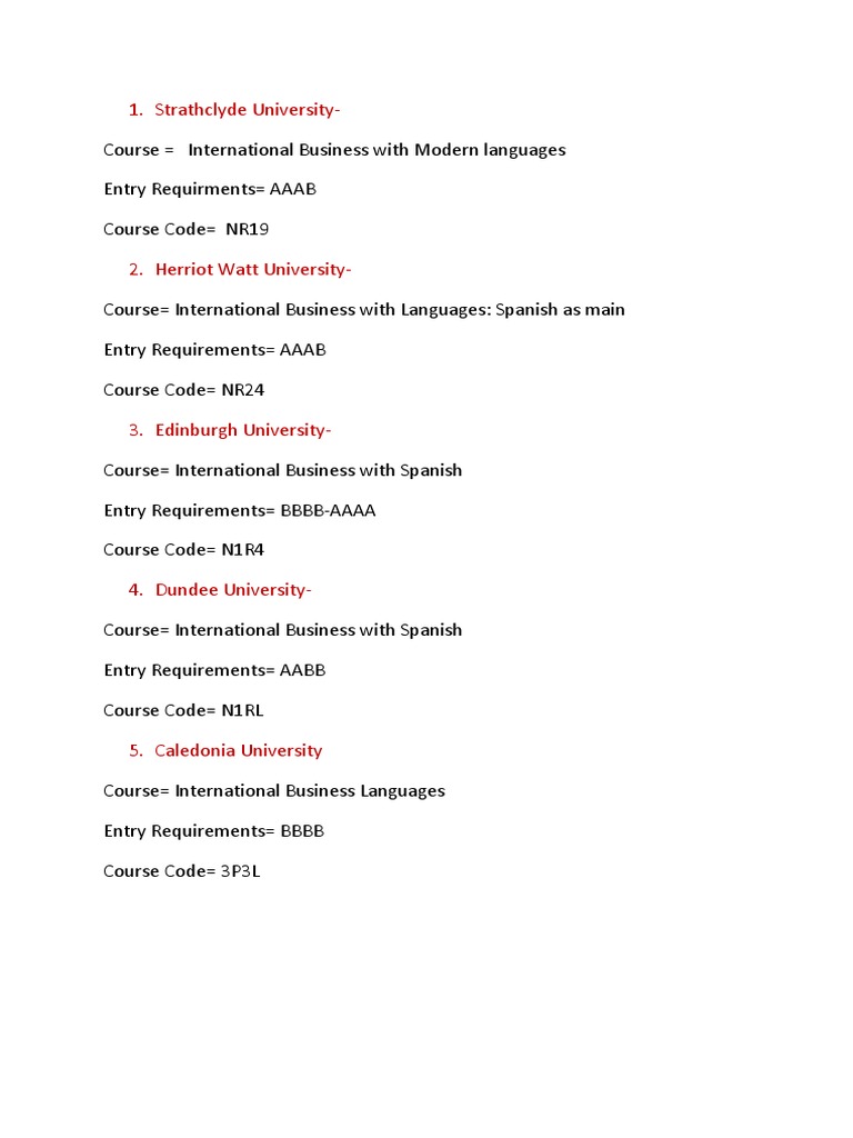 International Business Courses UK | PDF | Career & Growth | Technology ...