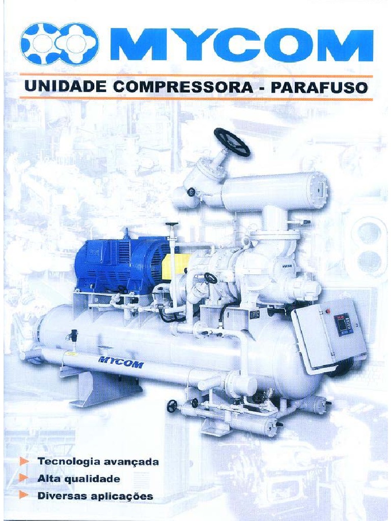Manual Compressor Parafuso Série V mycom